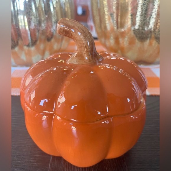 At Home | Holiday | Pumpkin Candy Bowl | Poshmark